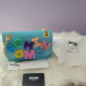 Moschino | Bags | Moschino Block Letter Crossbag | Poshmark